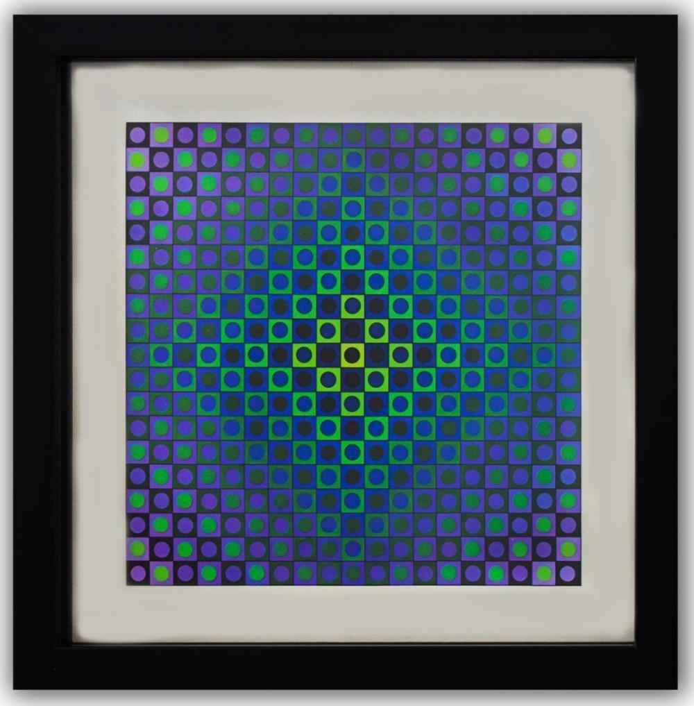 Victor Vasarely | Boglar (1971) | MutualArt