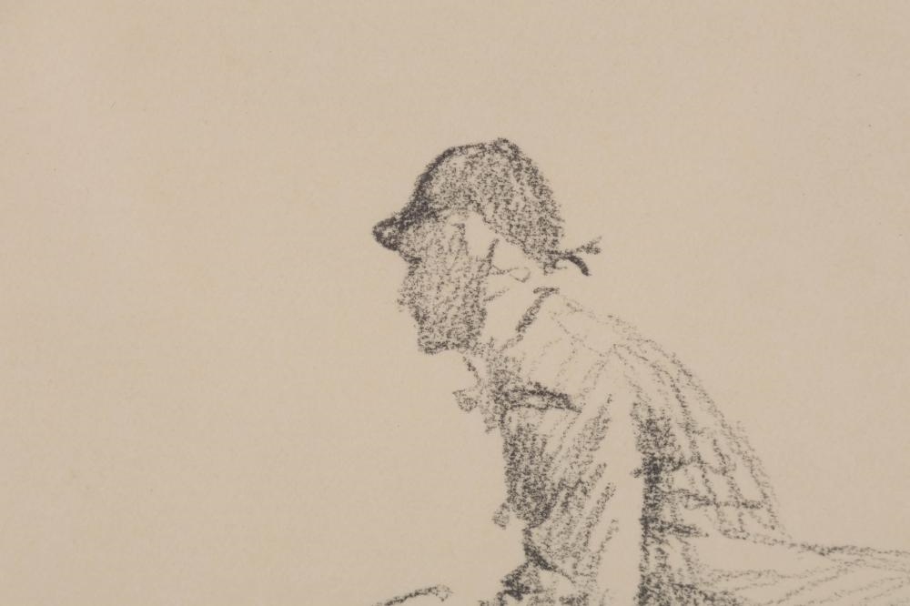 Peter Corbin | Equestrian Graphite Drawing | MutualArt