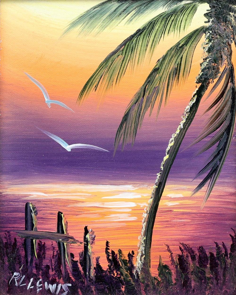 Robert Lewis | Lavender Sunset | MutualArt