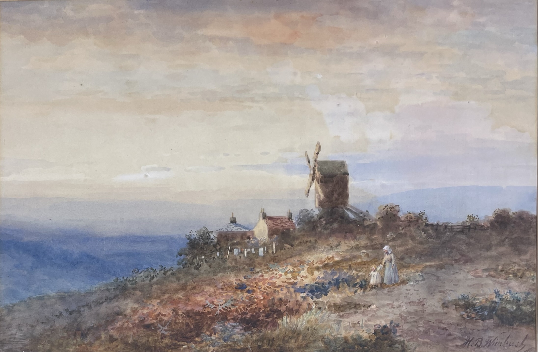 Henry Bowser Wimbush | On the Downs | MutualArt