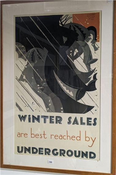Edward McKnight Kauffer | Quality reproduction London Underground ...