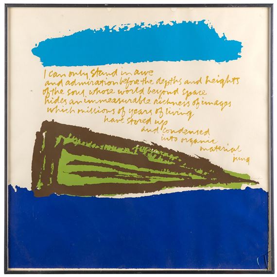 Corita Kent | I can only stand in Awe, from the philosopher Carl Jung ...