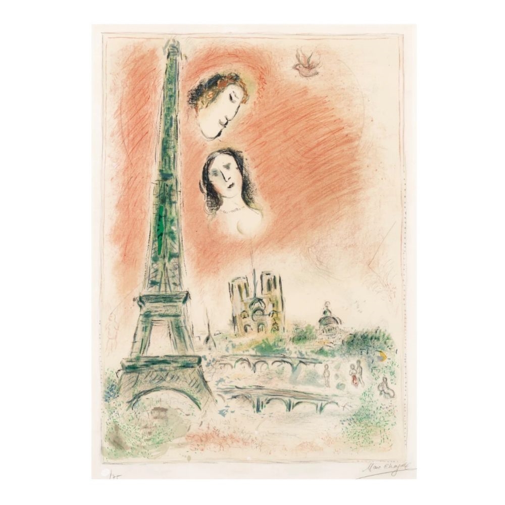 Marc Chagall | The Dream of Paris (1969) | MutualArt