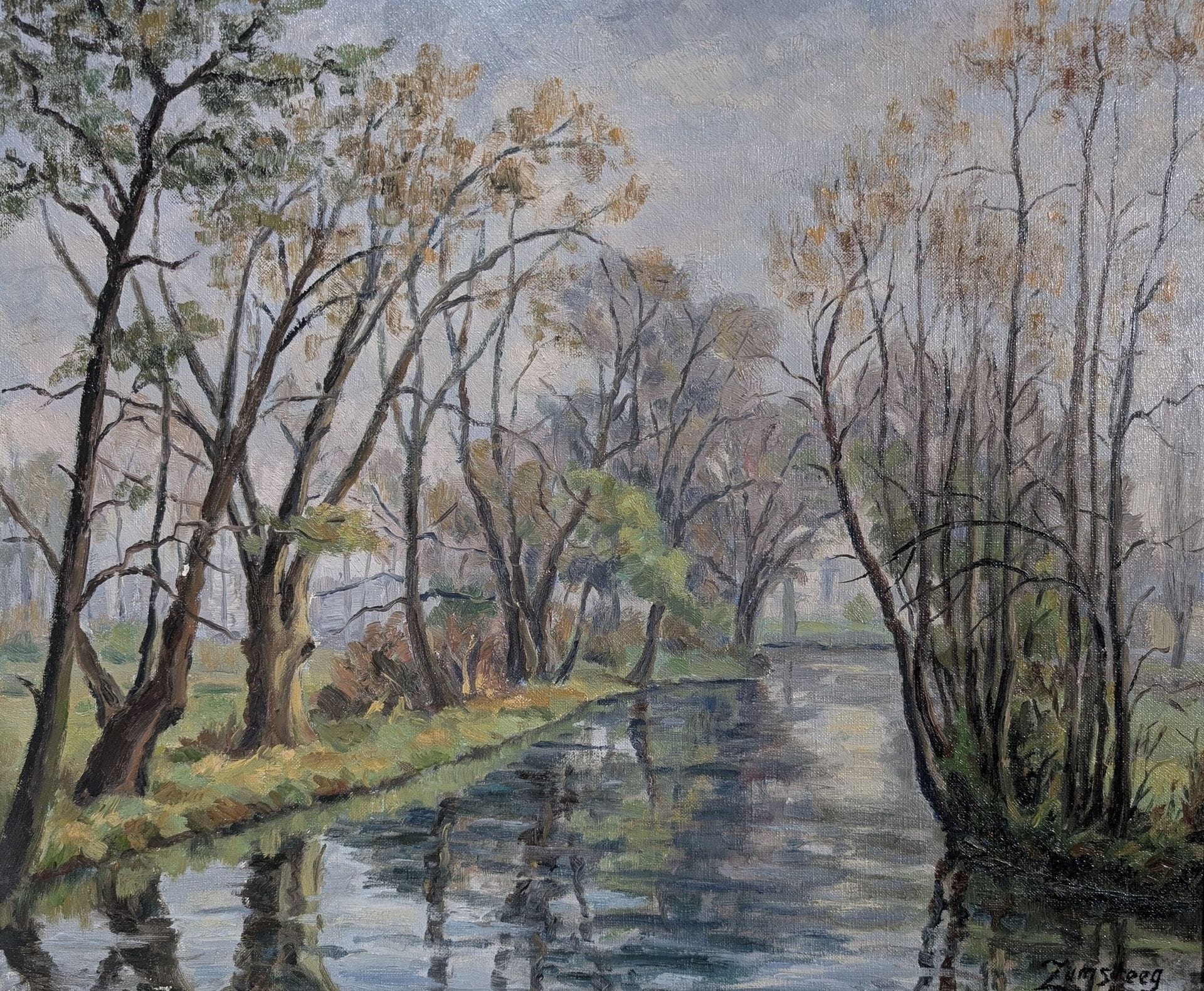 Marcel Zumsteeg | The Tortuous Rhine | MutualArt