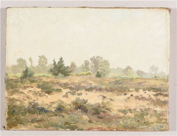 Adrien-Joseph Heymans | Campine landscape (Late 20) | MutualArt
