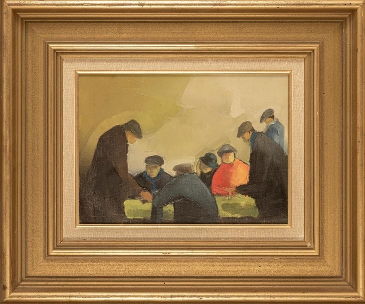 Michel Le Roy | Bistro scene | MutualArt