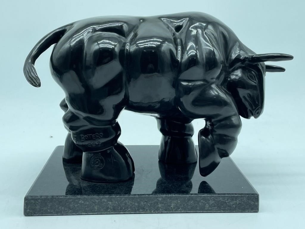 Fernando Botero | BRONZE BULL SCULPTURE (1992) | MutualArt