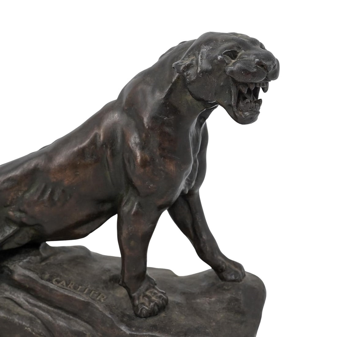 Thomas François‏ Cartier | Growling Panther Figure (20) | MutualArt