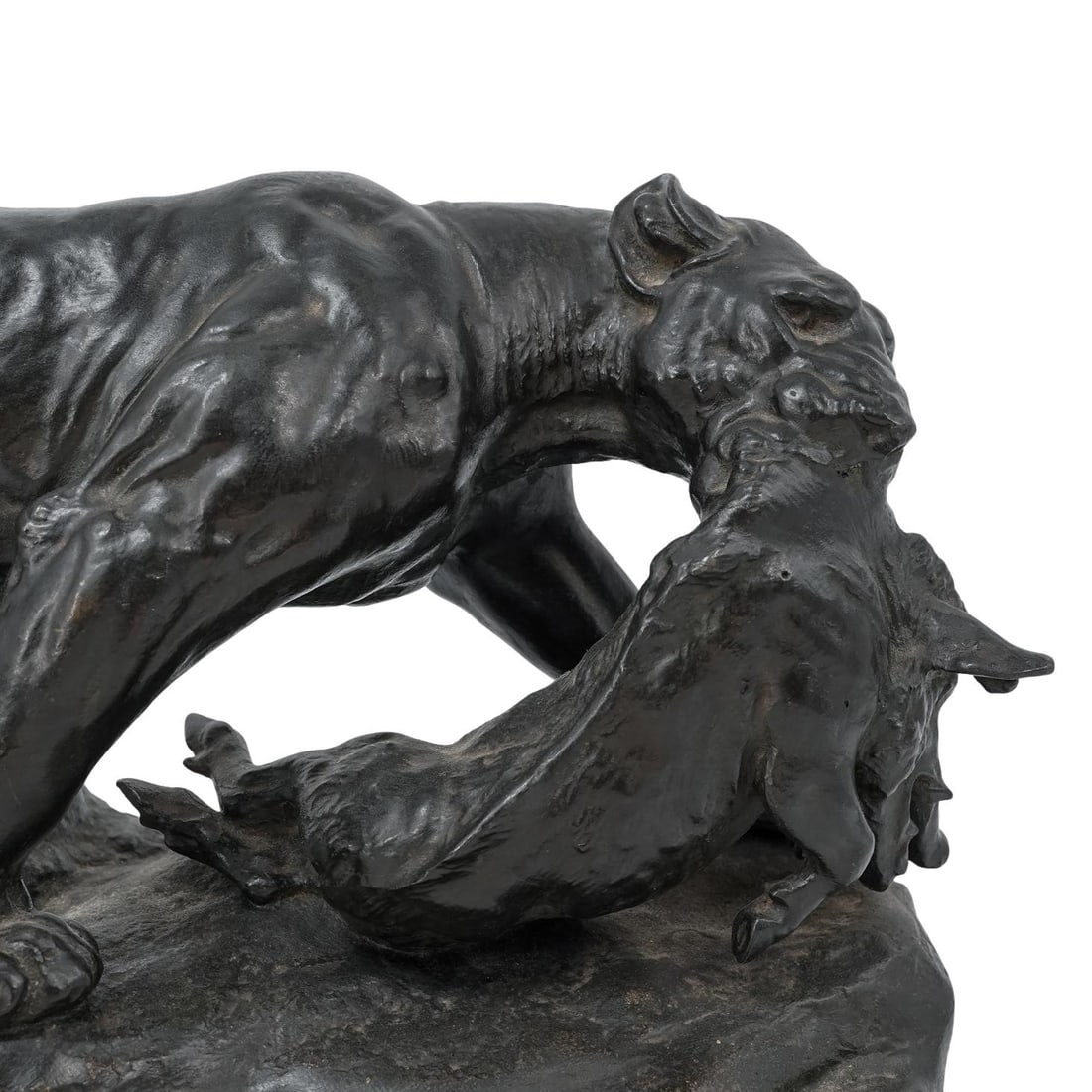 Clovis Edmond Masson | Panther Hunting Scene (20) | MutualArt