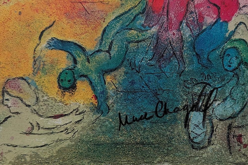 Marc Chagall | Hand Signed Lithograph (From Book | MutualArt