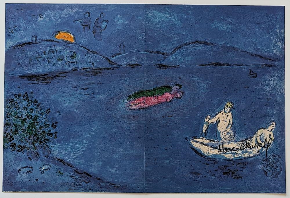 Marc Chagall | Hand Signed Lithograph (From Book | MutualArt