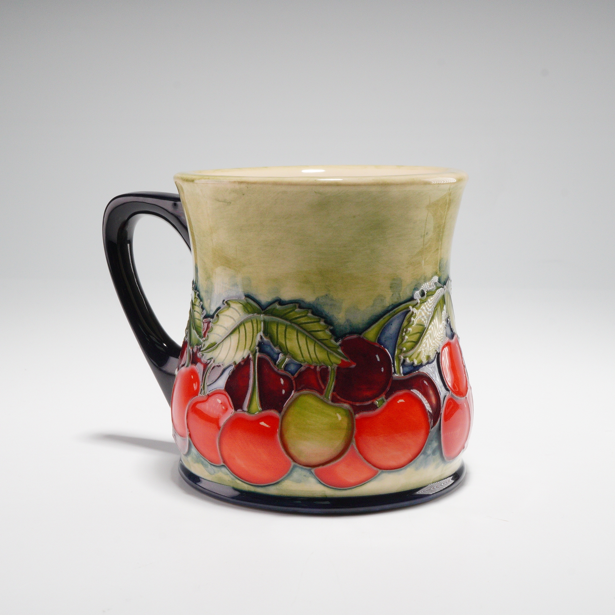 Hilditch Paul | Moorcroft by Paul Hilditch Trial Pottery Mug, Cherries ...
