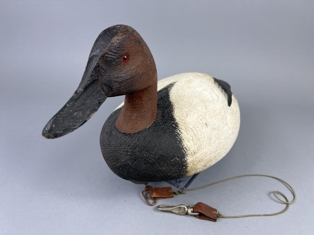 Ralph B. Malpage | Pr. of Canvasback Duck Decoys | MutualArt