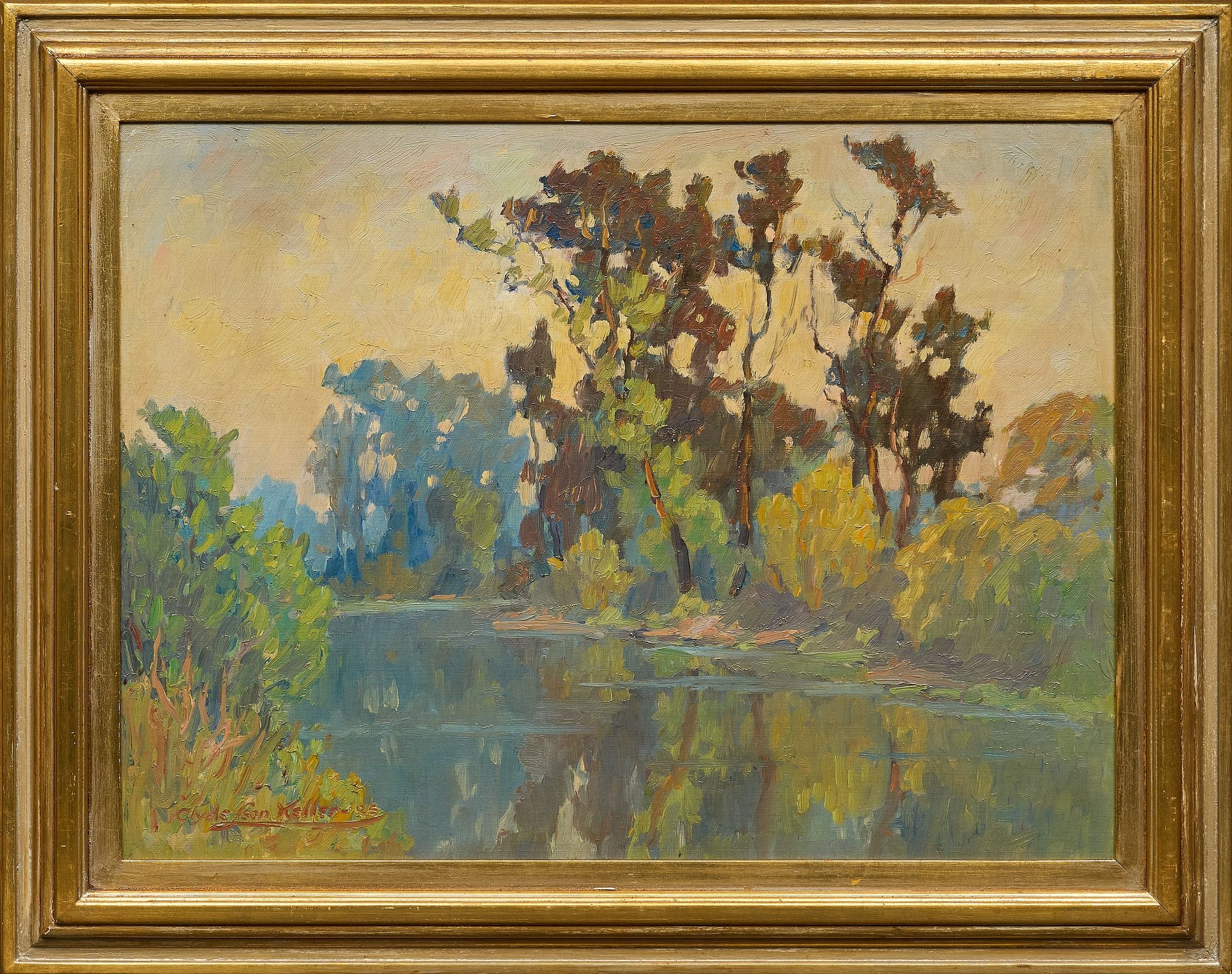 Clyde Leon Keller | Quiet Stream (1925) | MutualArt