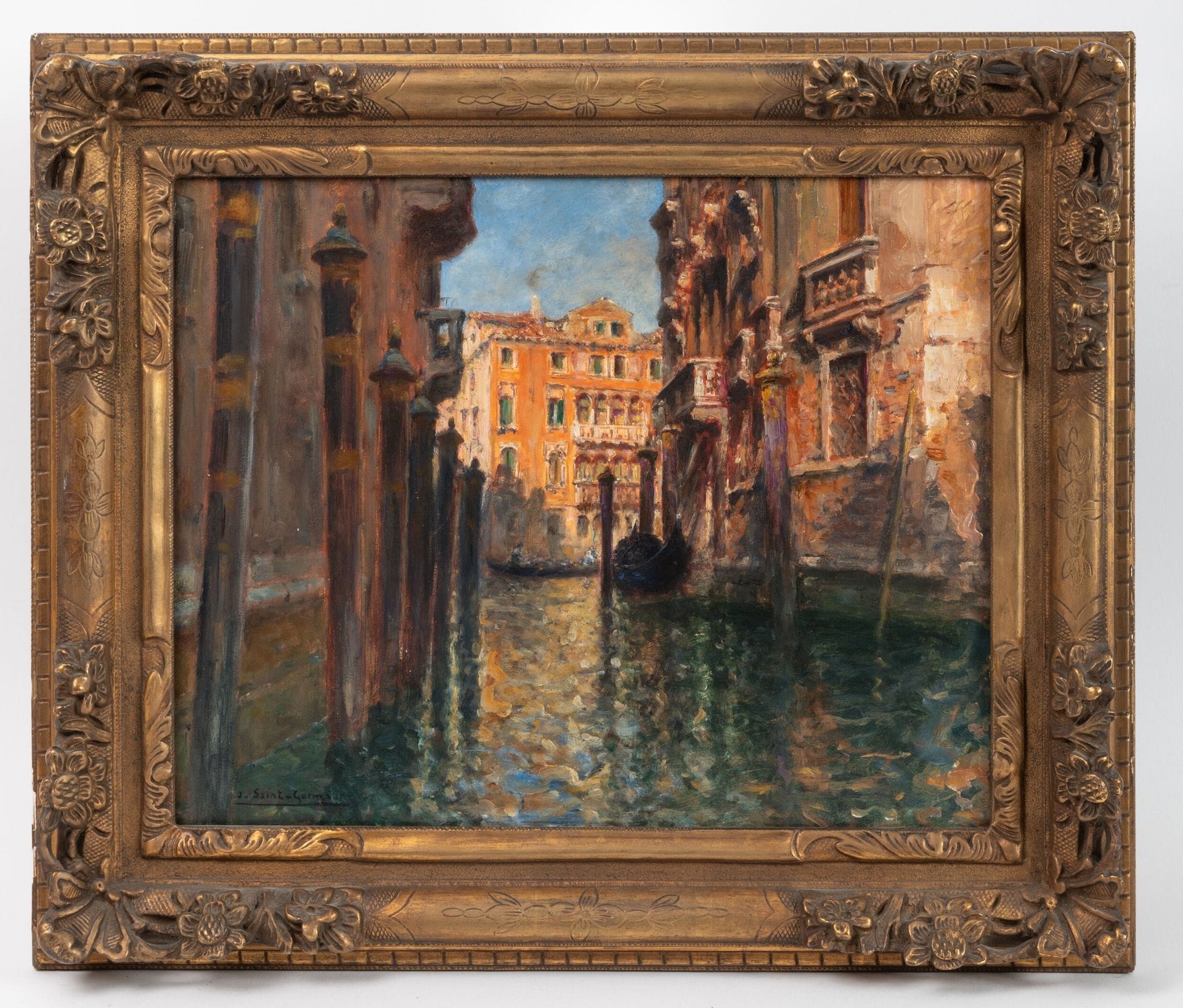 Joseph Saint-Germier | Canal in Venice | MutualArt