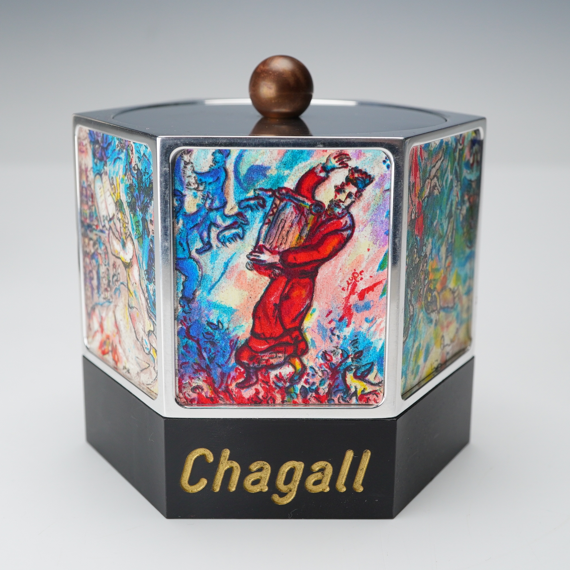 Marc Chagall | Marc Chagall Kiddush Cup (1994) | MutualArt