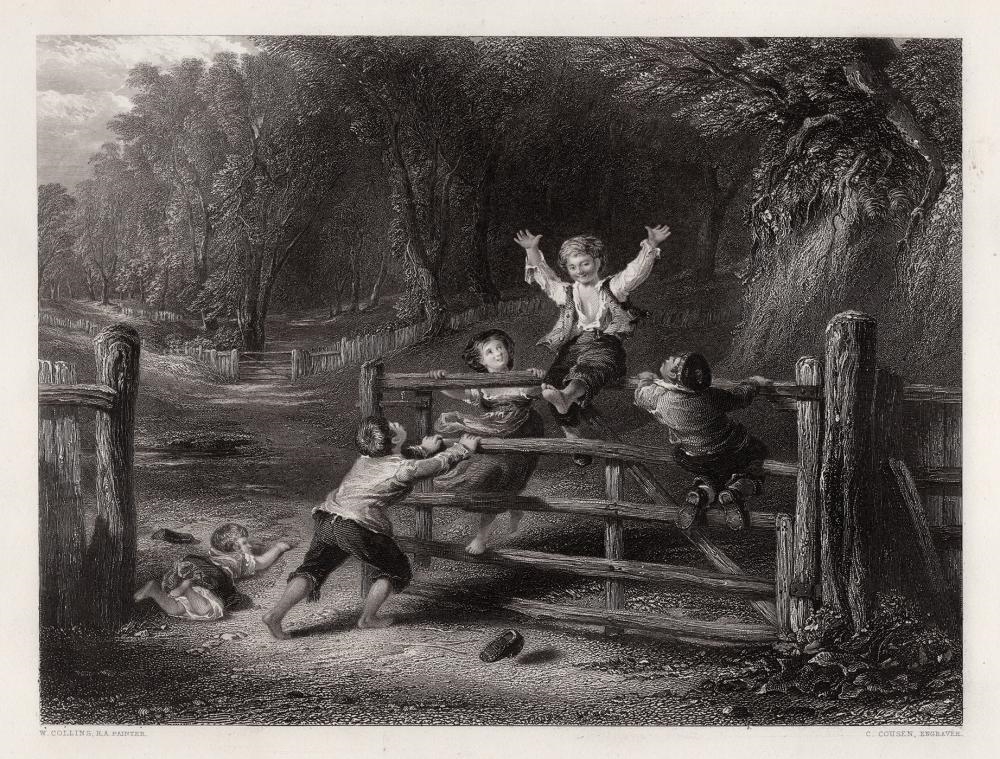 William Collins | The Woodland Gate (1850) | MutualArt