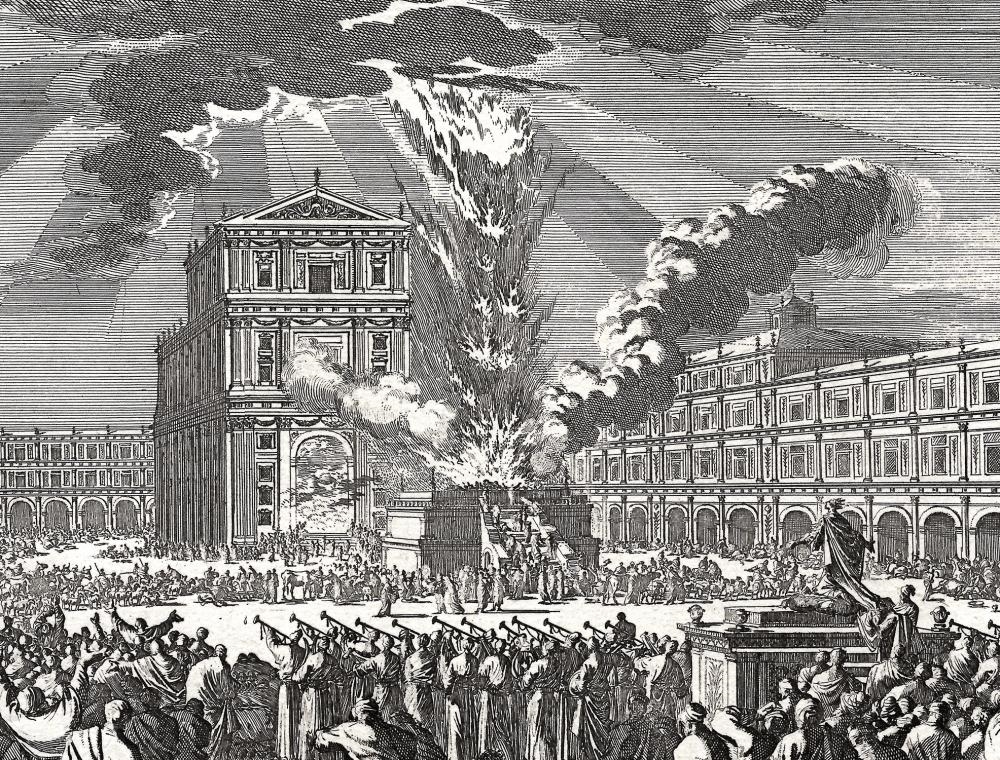 Jan Luyken | The Dedication of Solomon's Temple (1747) | MutualArt