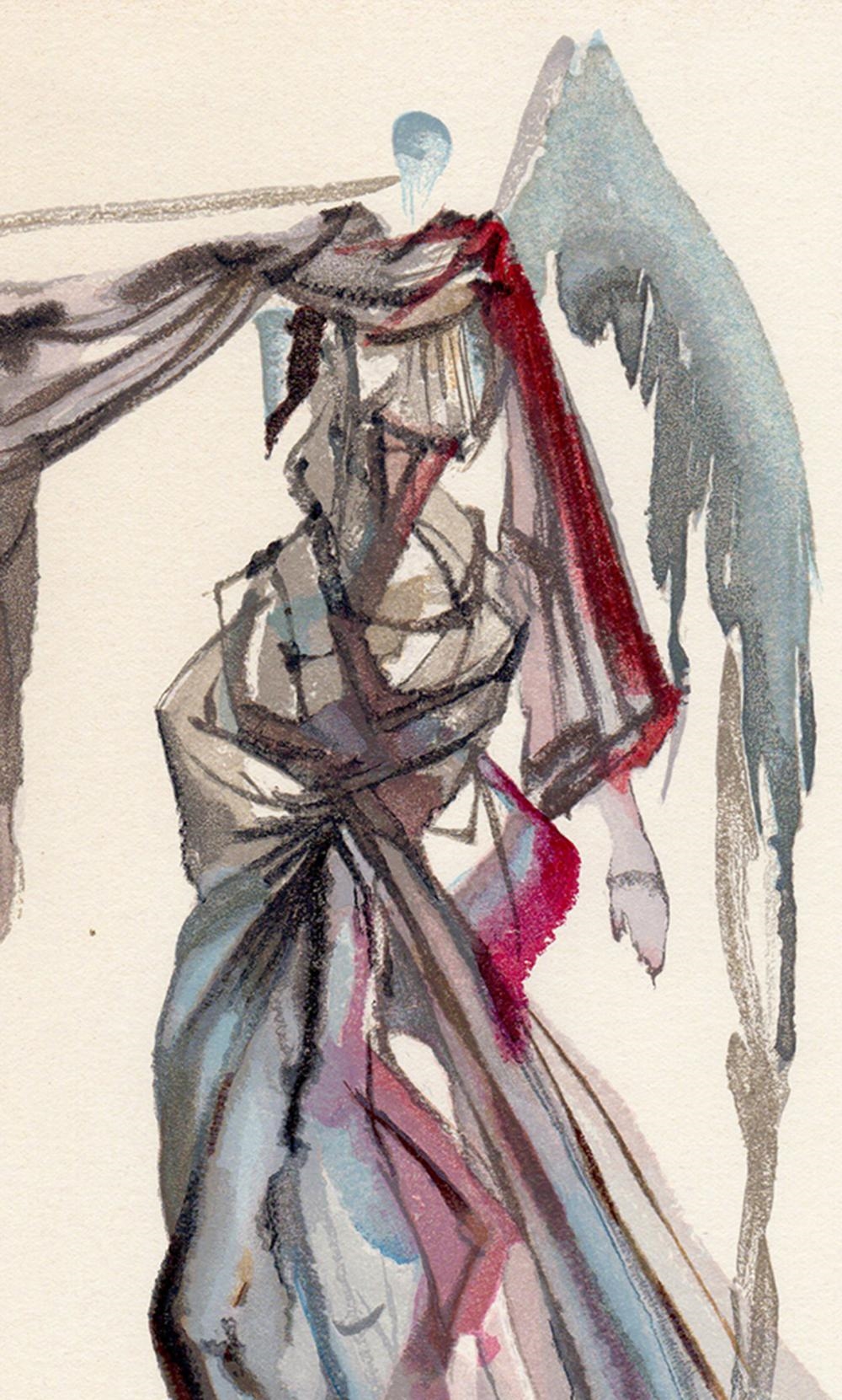 Salvador Dalí | The Angel of the Sun Paradise Canto 10 (1960) | MutualArt