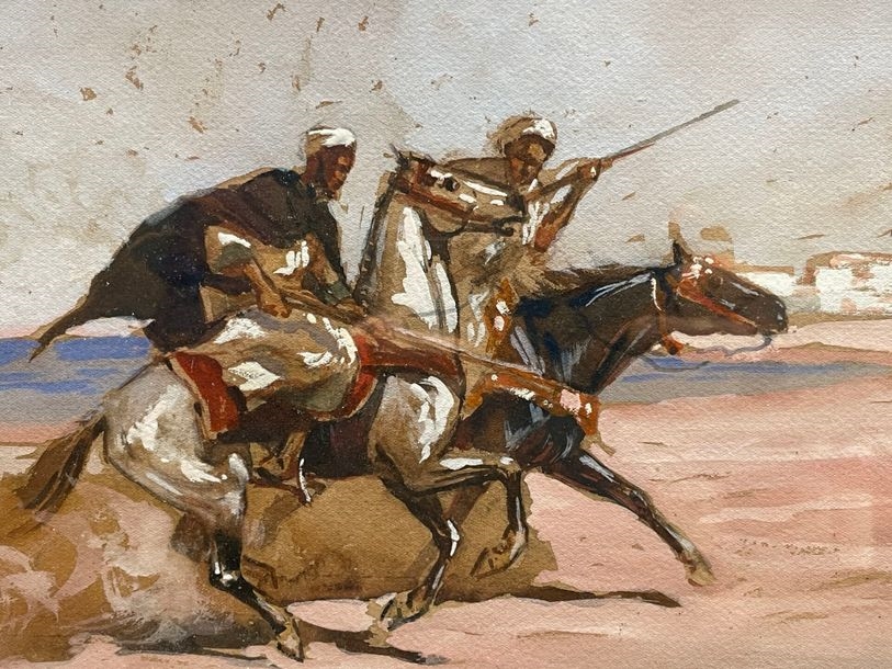 Matteo Brondy | Arab riders | MutualArt