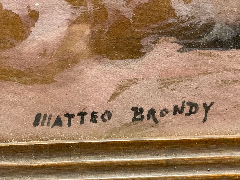 Matteo Brondy | Arab riders | MutualArt