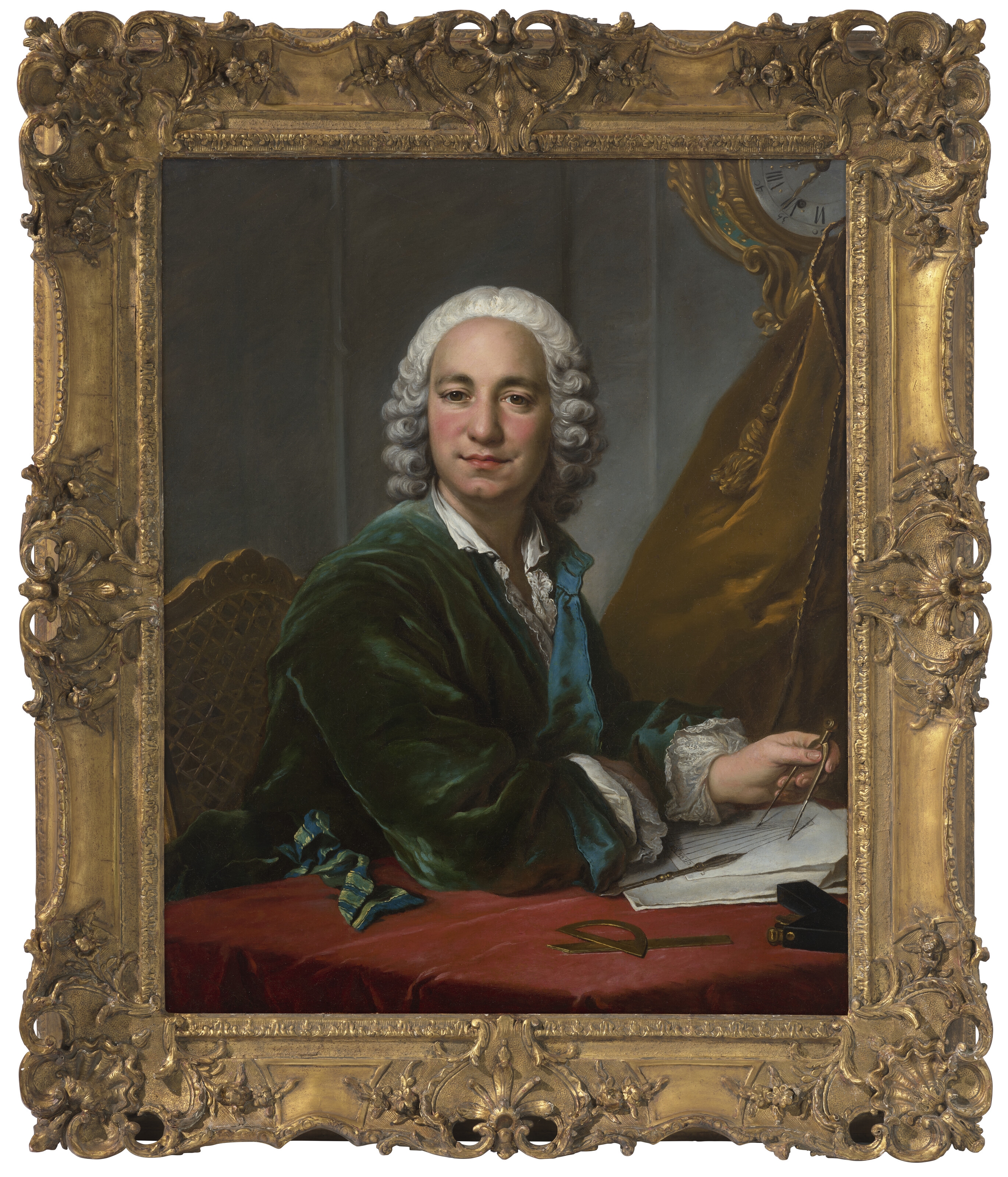 Alexander Roslin | Portrait of Paul Thiry (1723-1789), Baron d'Holbach ...