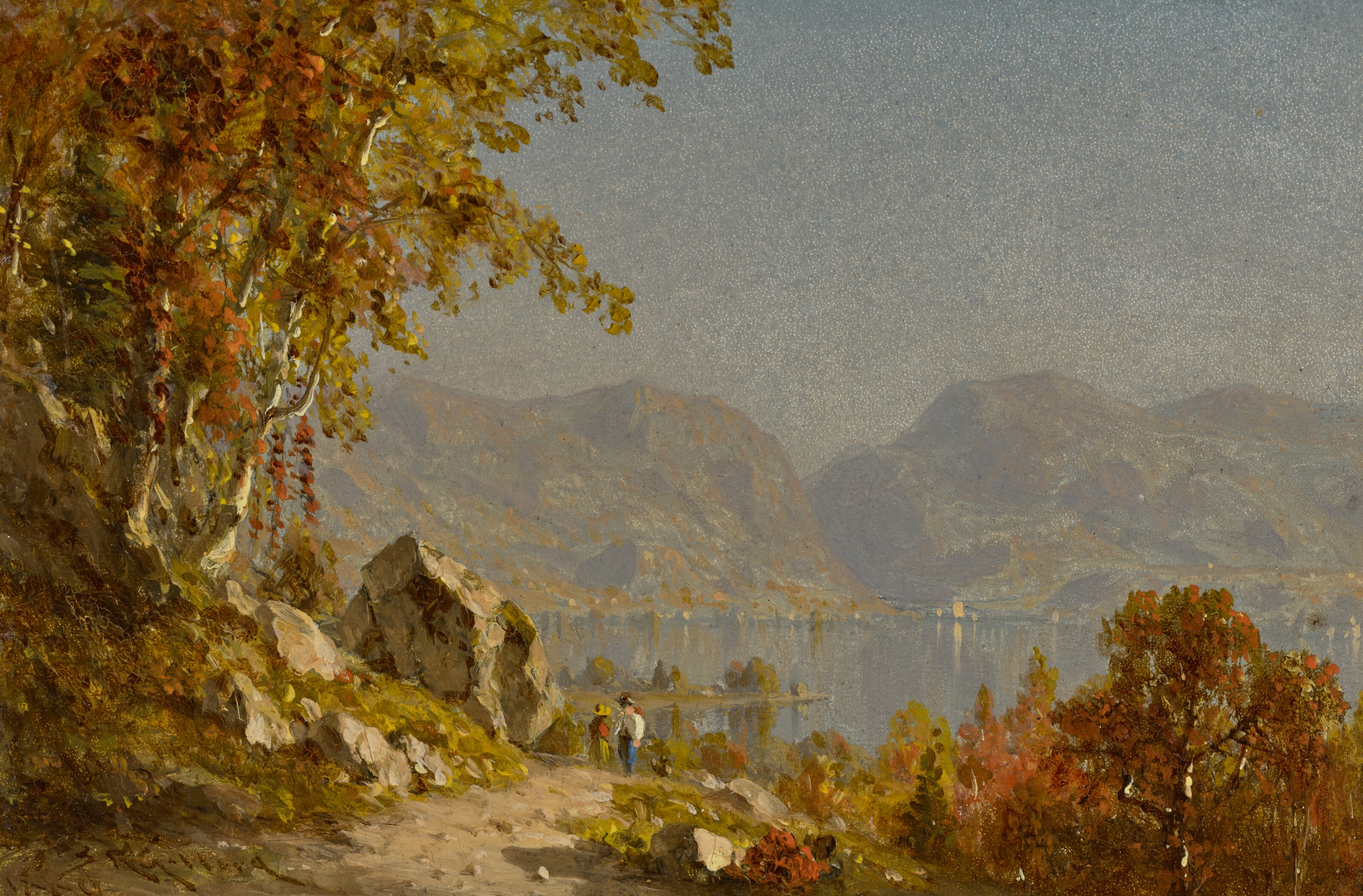Sanford Robinson Gifford | Highlands on the Hudson (1880) | MutualArt