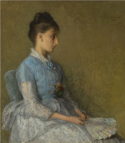 Susan MacDowell Eakins | Portrait of a Lady (1880) | MutualArt