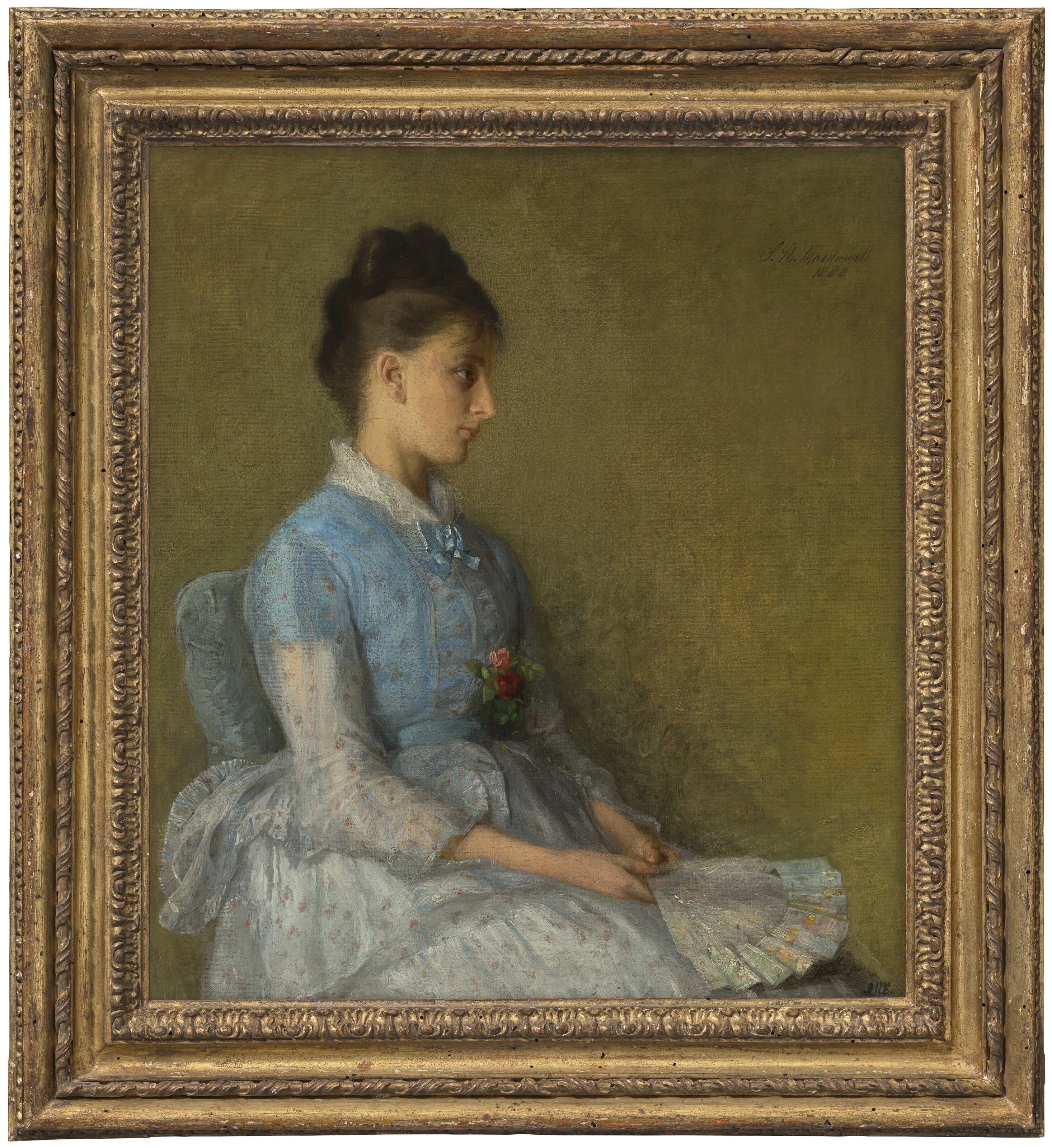 Susan MacDowell Eakins | Portrait of a Lady (1880) | MutualArt