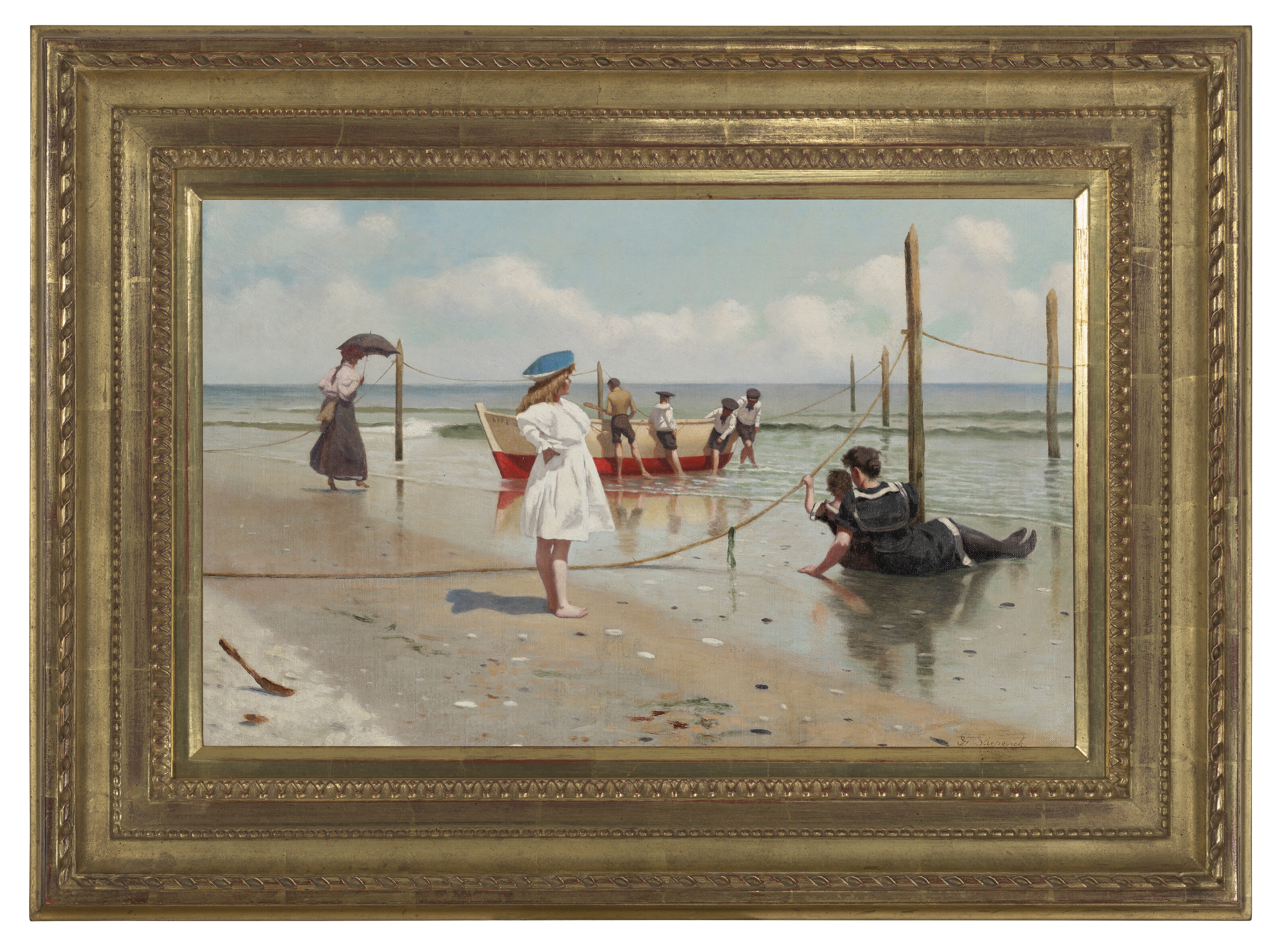 Vincent G. Stiepevich | On the Beach | MutualArt