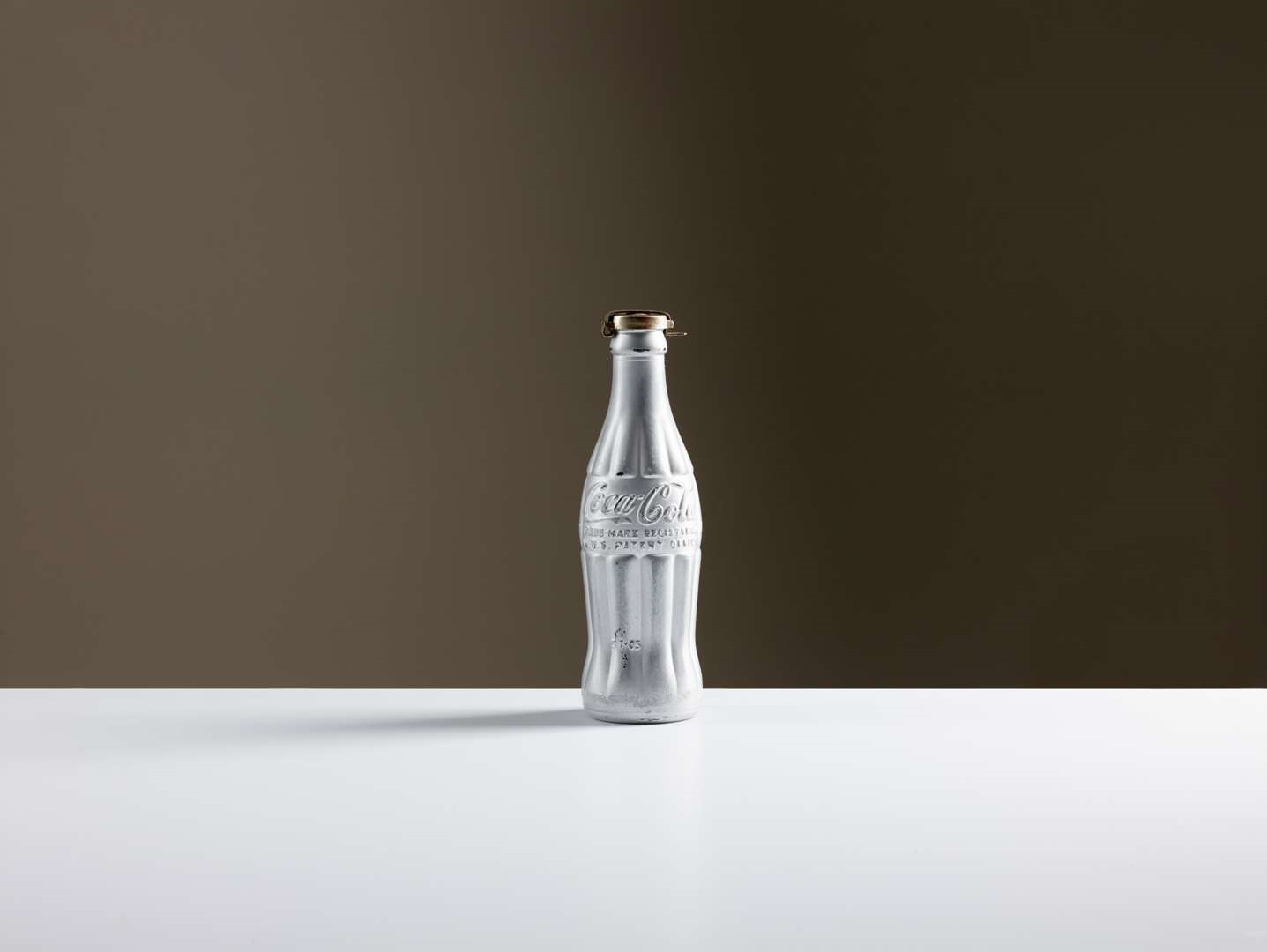 Andy Warhol | YOU'RE IN, SILVER COCA-COLA BOTTLE (1967) | MutualArt