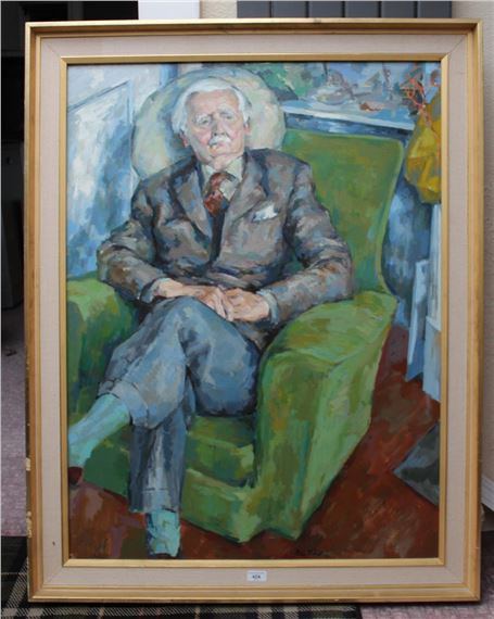 Eric Ritchie | Portrait of George A Roger WS (1974) | MutualArt
