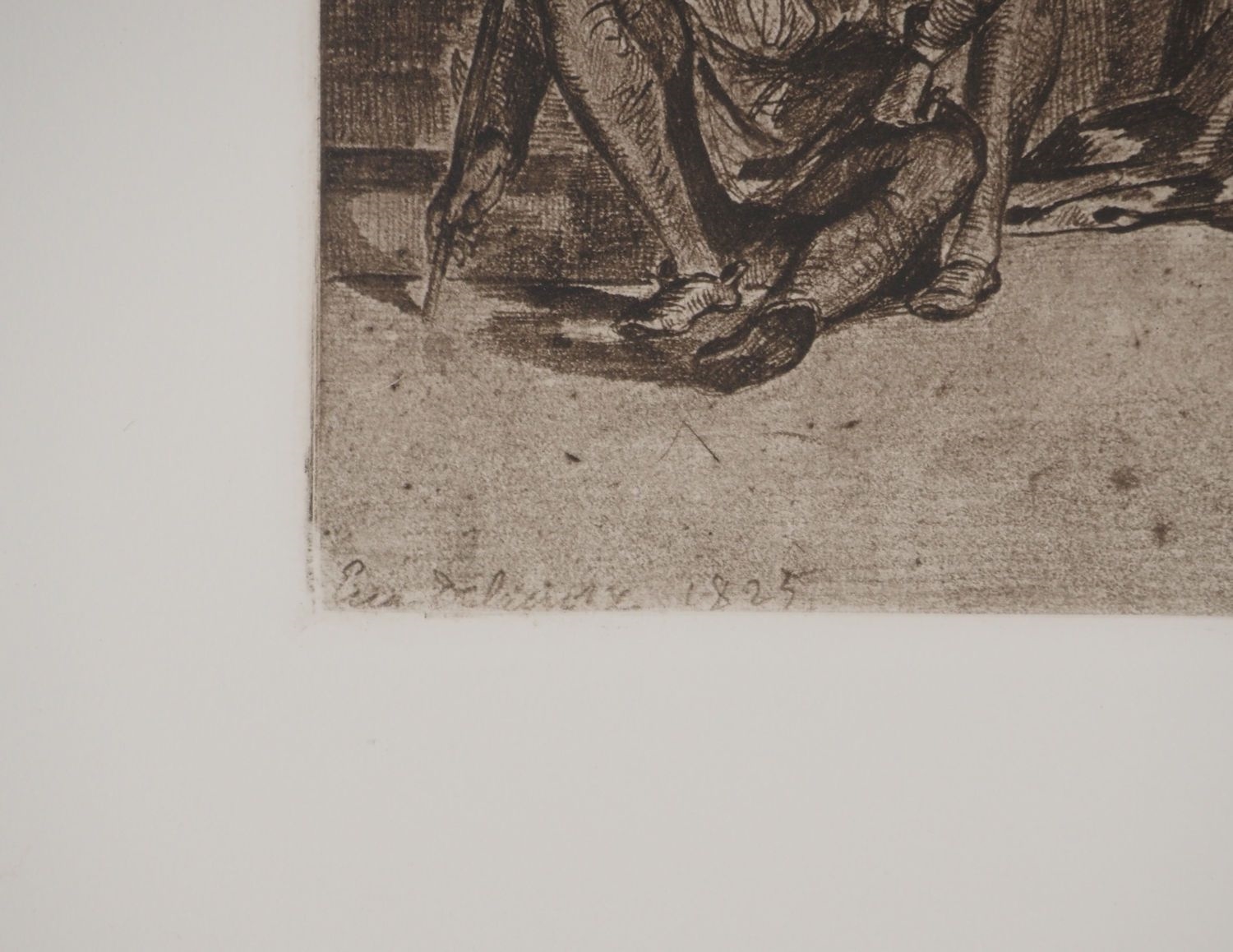 Eugène Delacroix | Tasso in the madhouse (Early 20th Century) | MutualArt