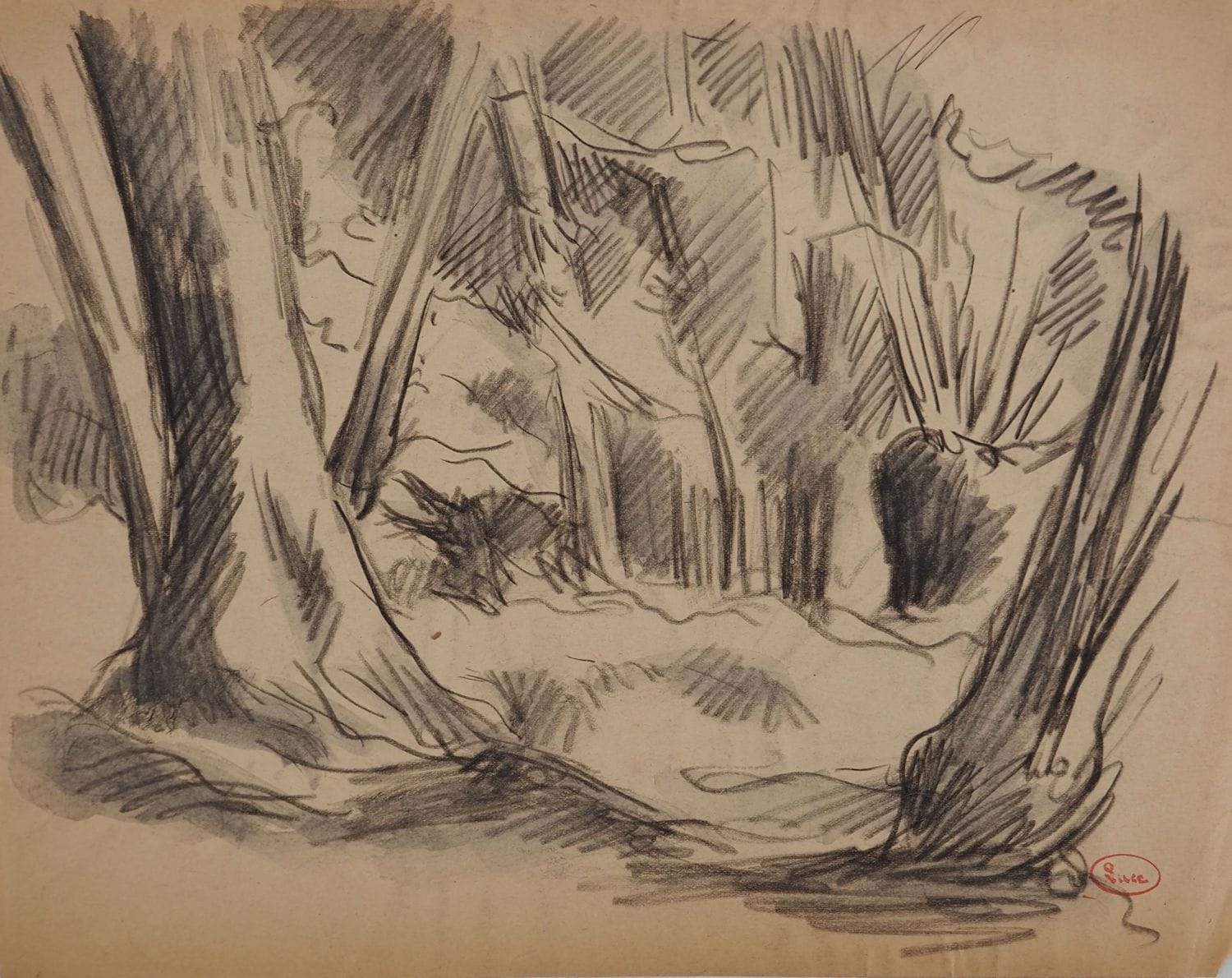 Maximilien Luce | Woodland | MutualArt