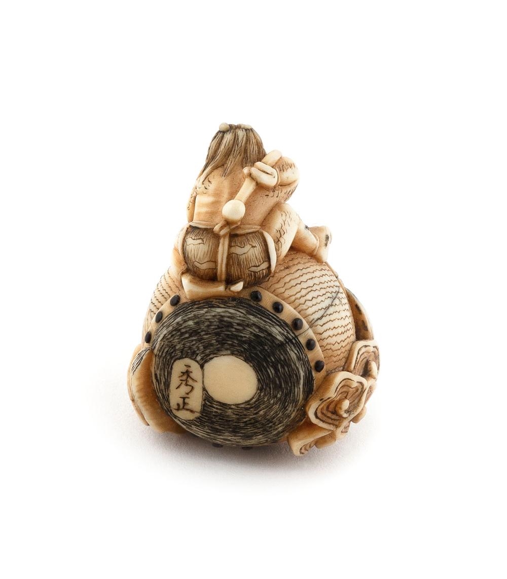 Japanese School, 19th Century | Japanese Carved Ivory Netsuke (Early ...