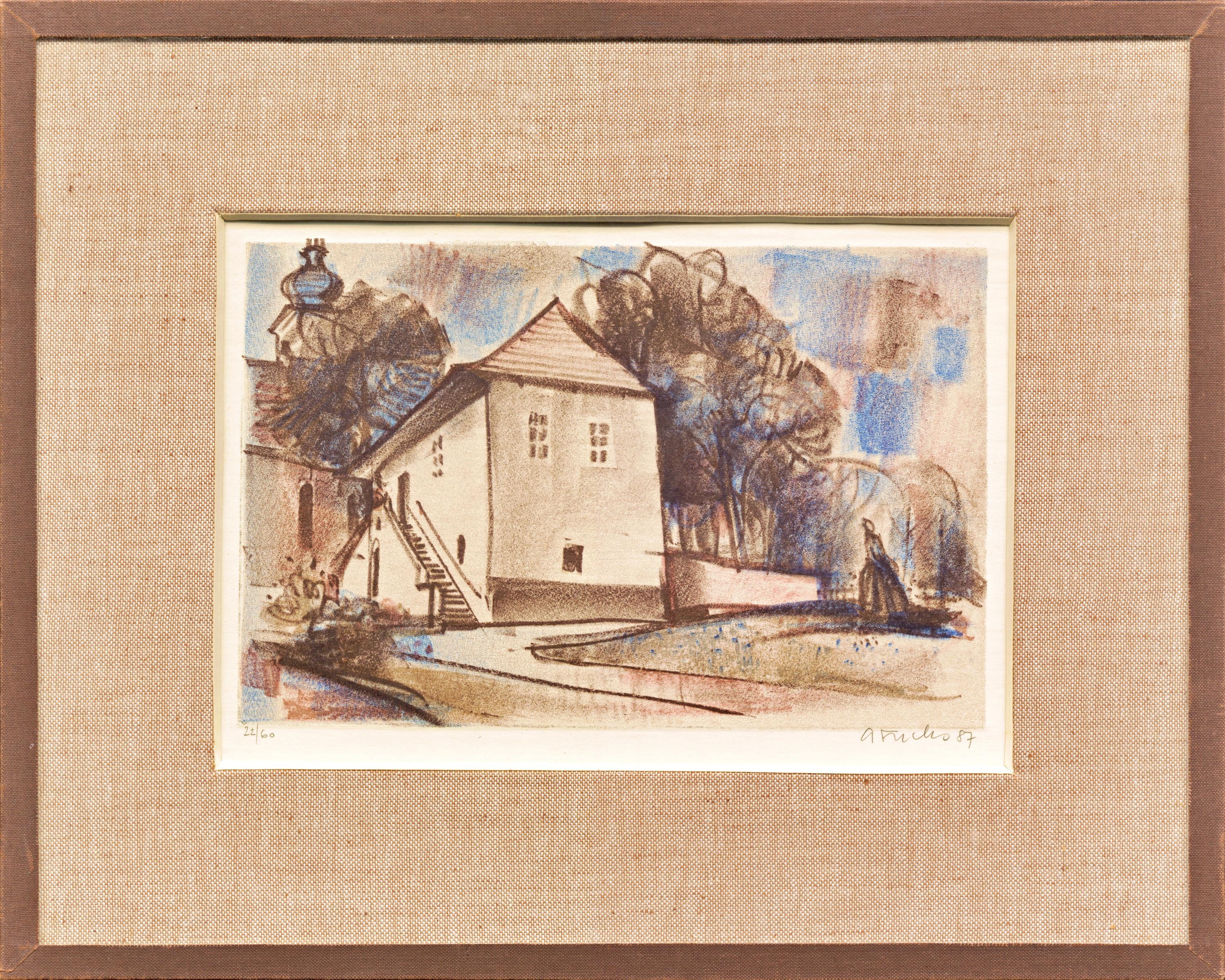 Alfred Fuchs | Vesnické domy (1987) | MutualArt