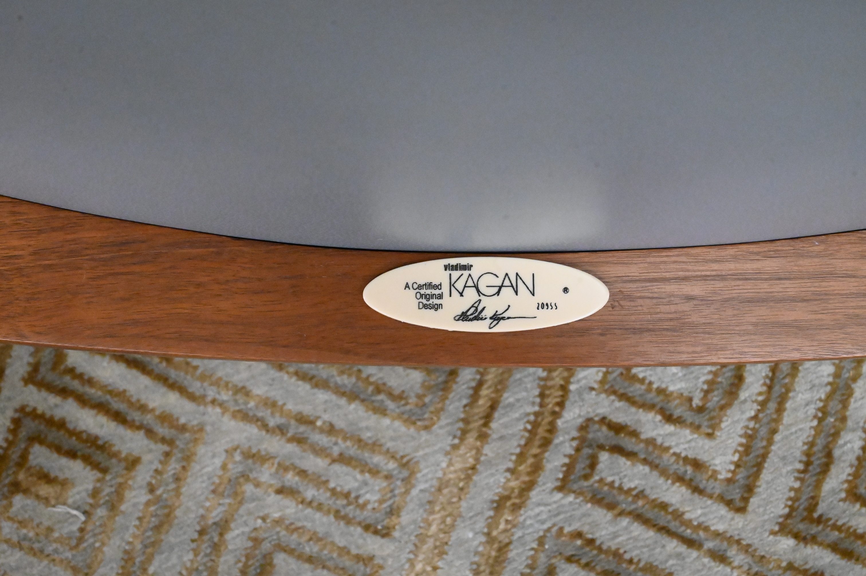 Kagan Vladimir | Set of 12 Vladimir Kagan Model KV101 Dining Chairs ...