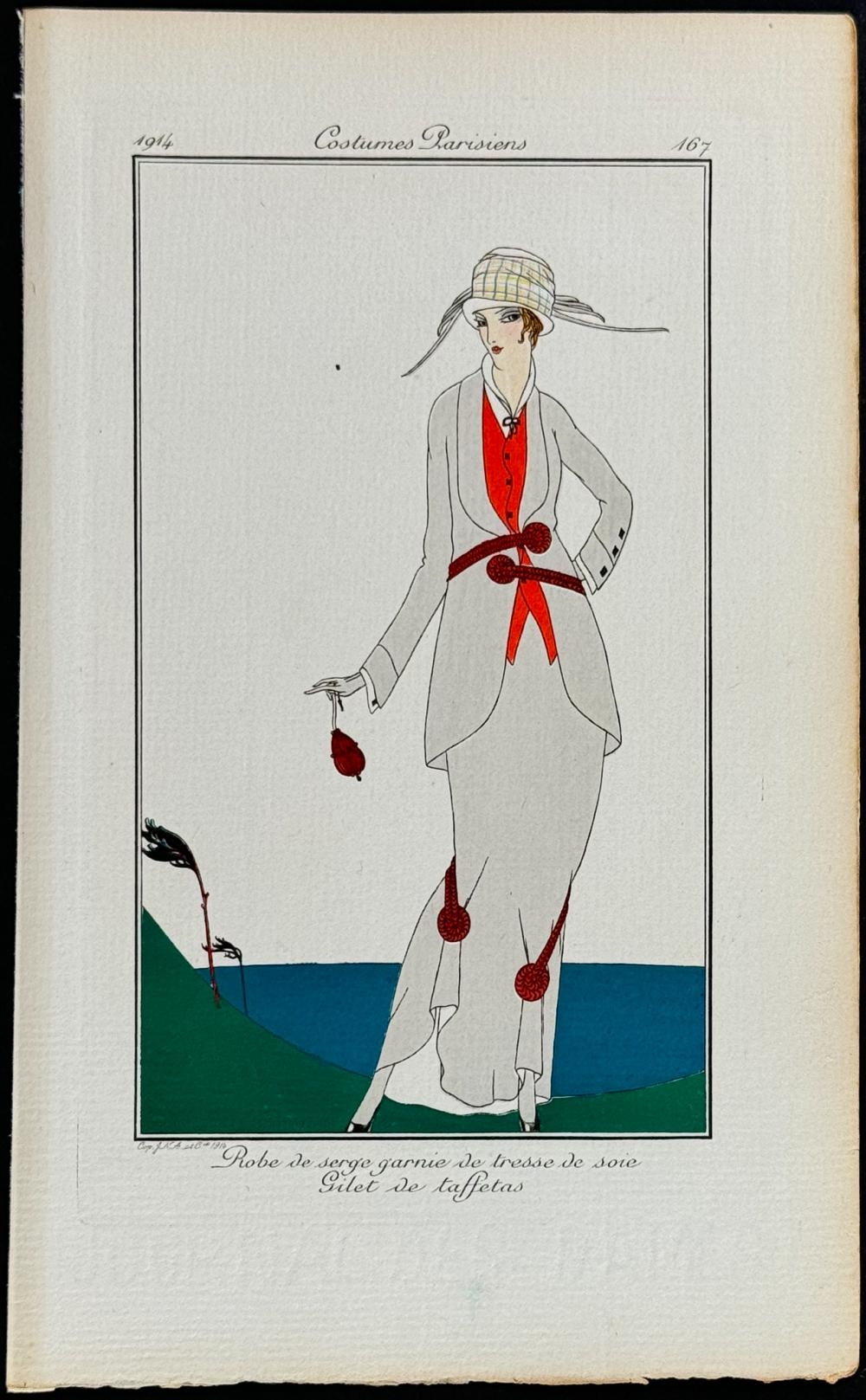 Georges Barbier | Journal des Dames - 10 Fashion Pochoirs (1912 - 1914 ...