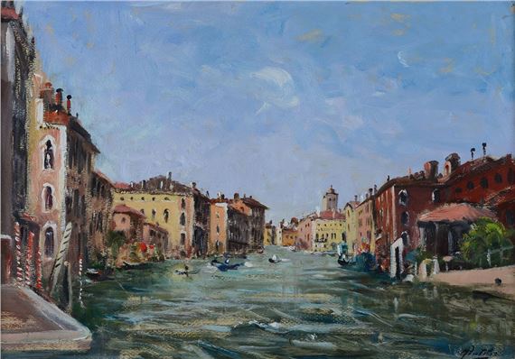 Rutilio Muti | Canal Grande (1959) | MutualArt