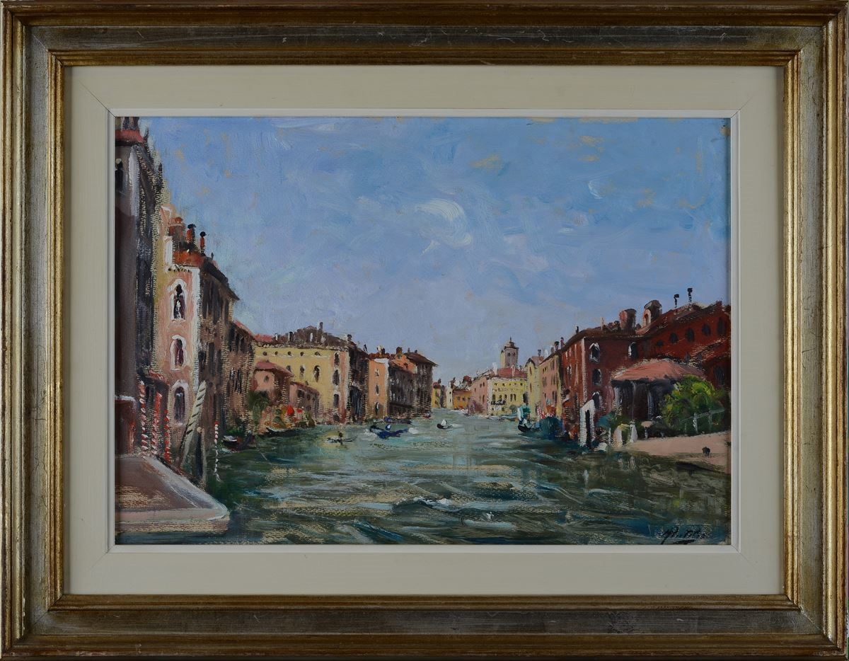 Rutilio Muti | Canal Grande (1959) | MutualArt