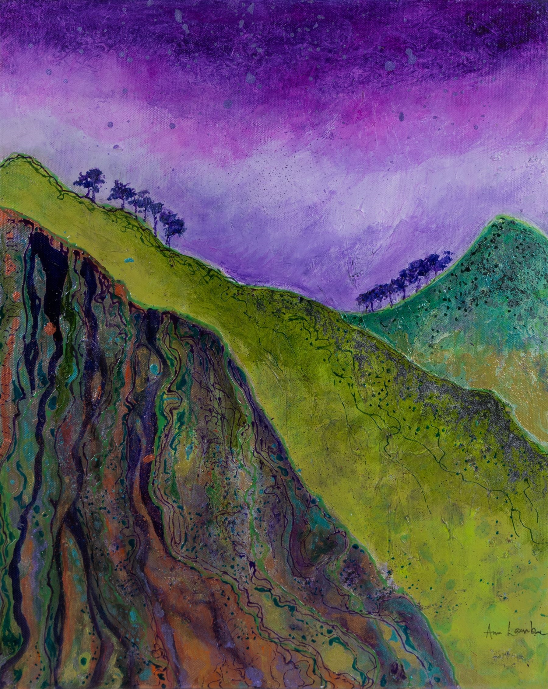 Ann Lamb | Purple Haze | MutualArt