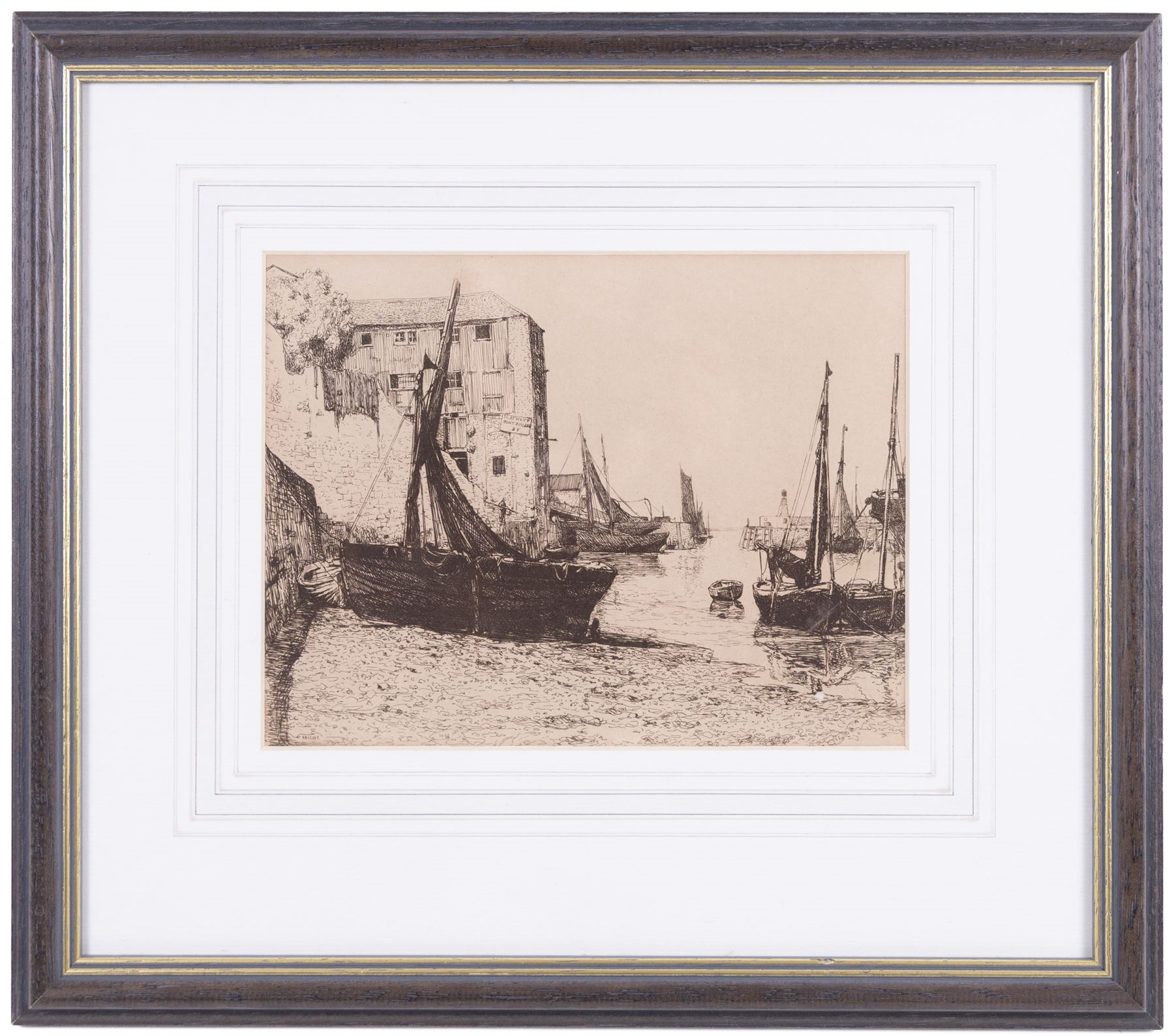 Joseph Knight | Brixham Harbour | MutualArt