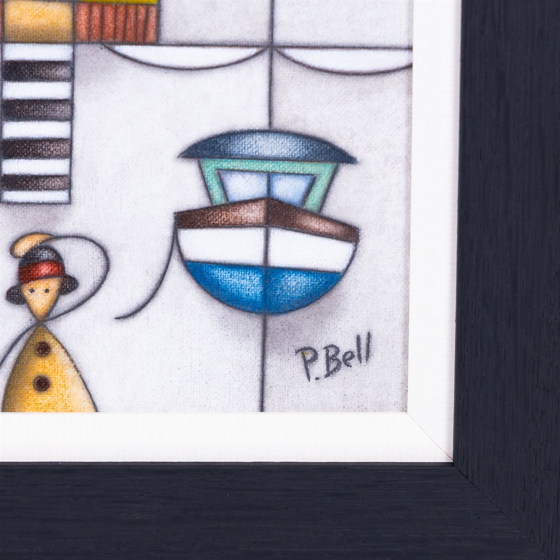 Peter Bell | Houses and Boats | MutualArt