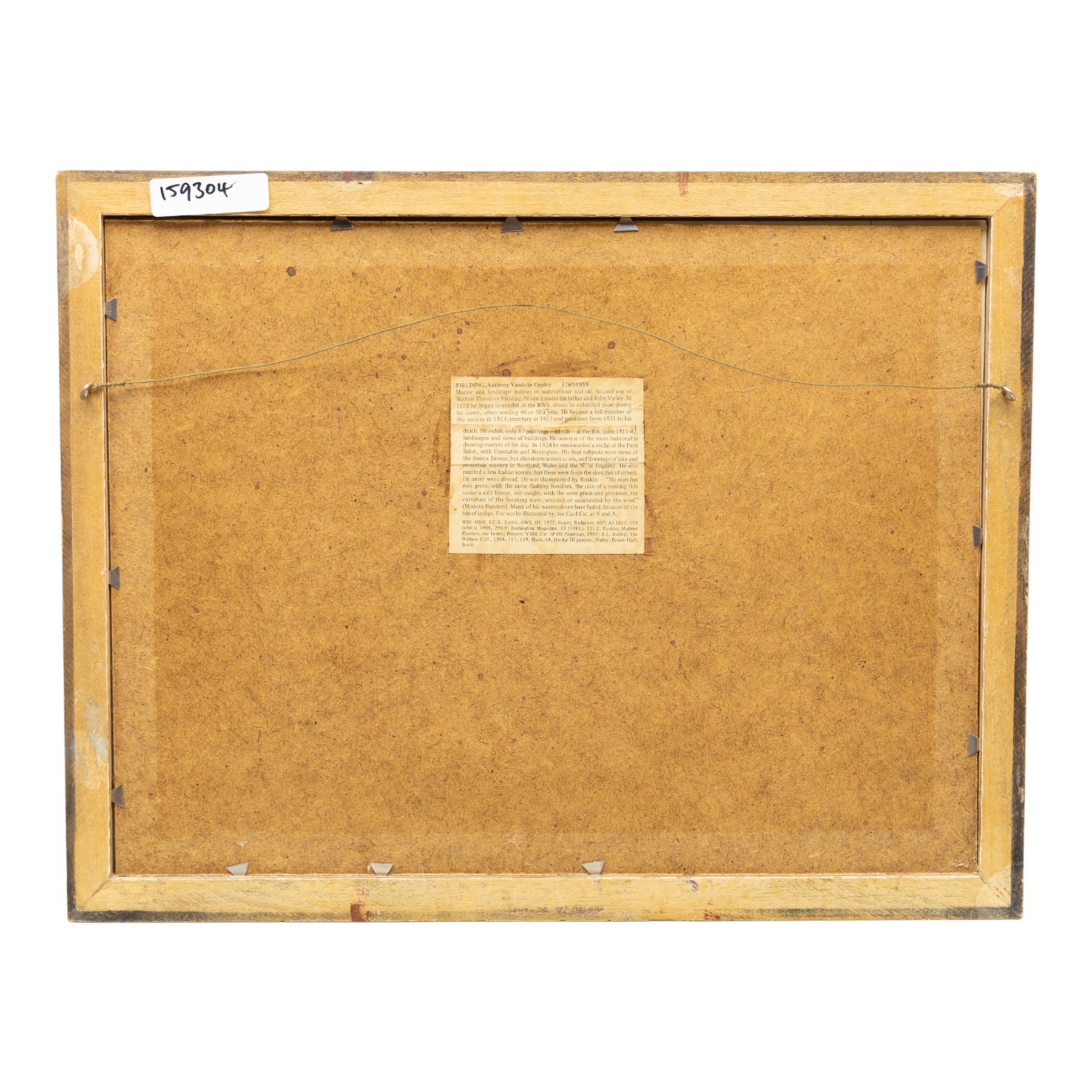 Anthony Vandyke Copley Fielding | Anglers on the Lakeside (1836 ...