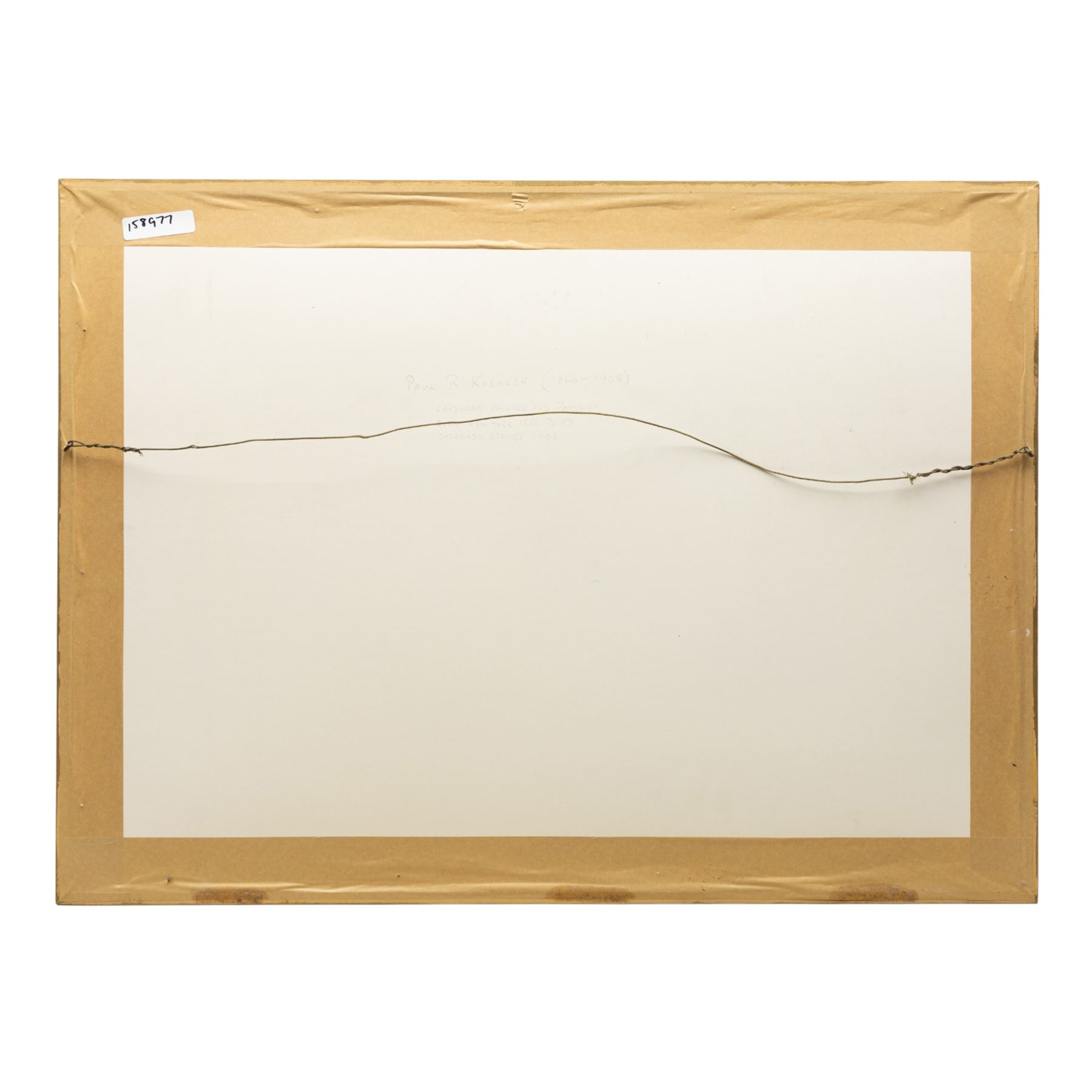 Paul R. Koehler | Shepherd and Flock in a Moorland Landscape | MutualArt