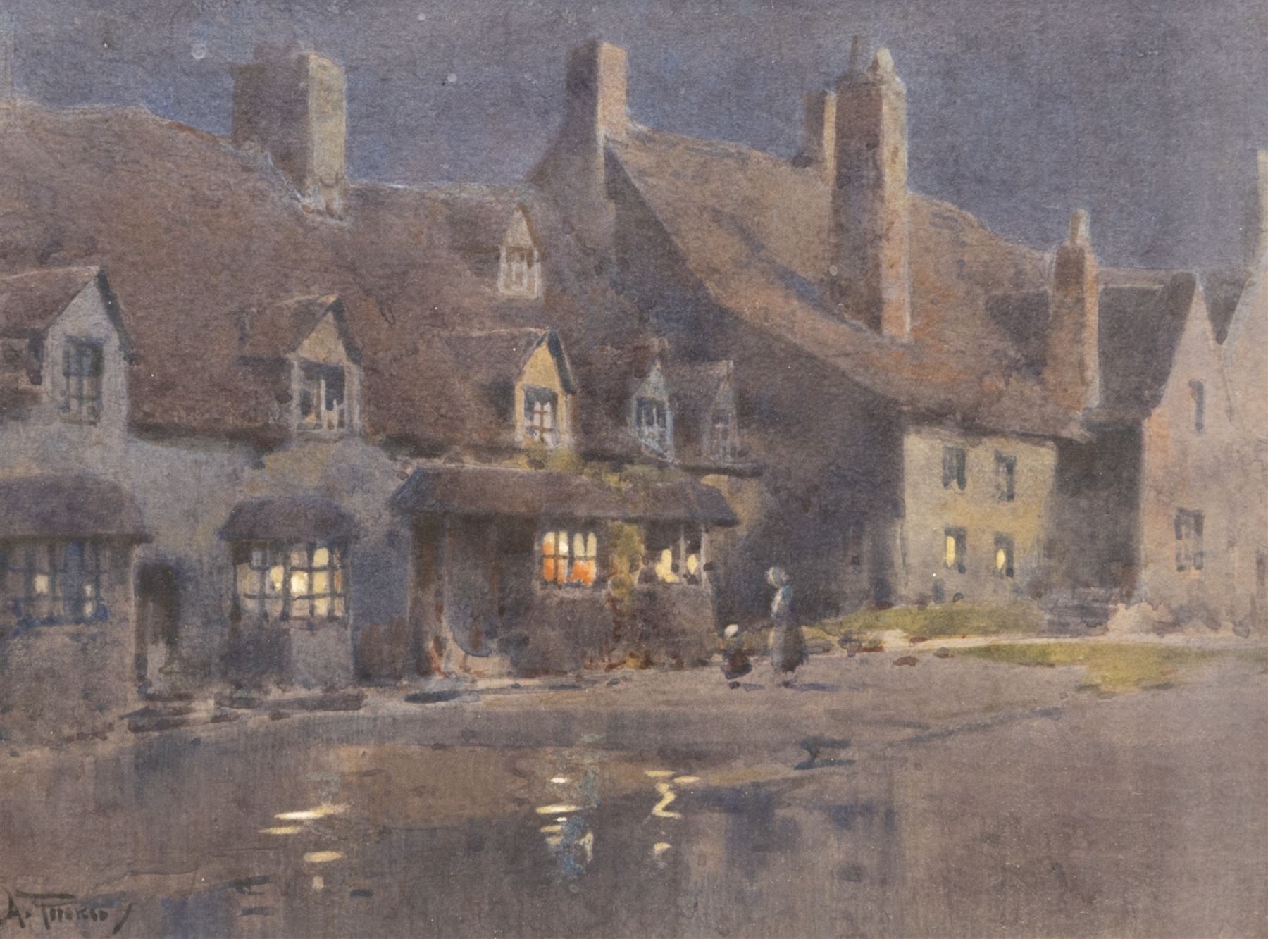 Arthur Tucker | Evening at Broadway Worcestershire | MutualArt