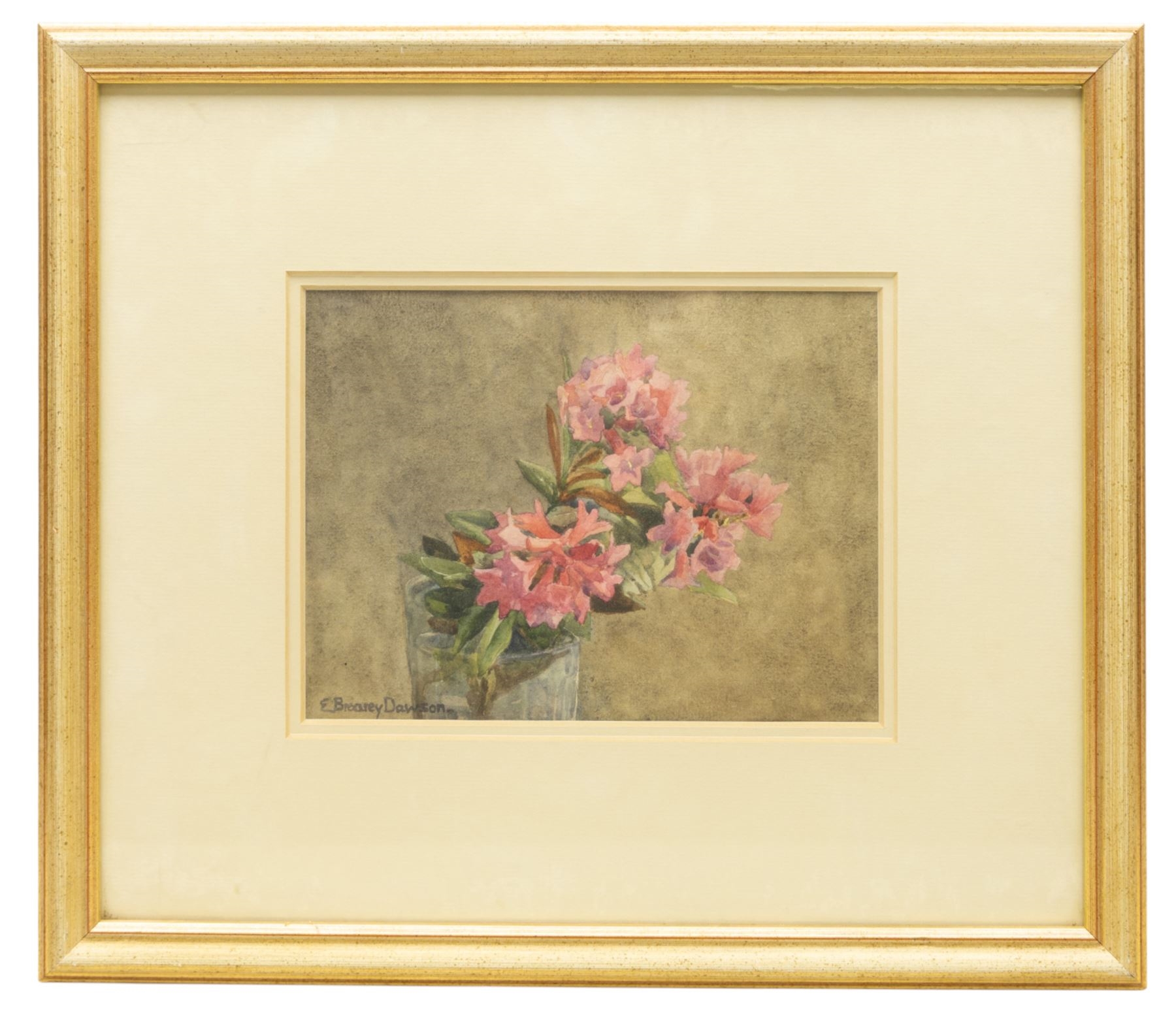 Edith Brearey Dawson | Still Life of Pink Rhododendrons | MutualArt
