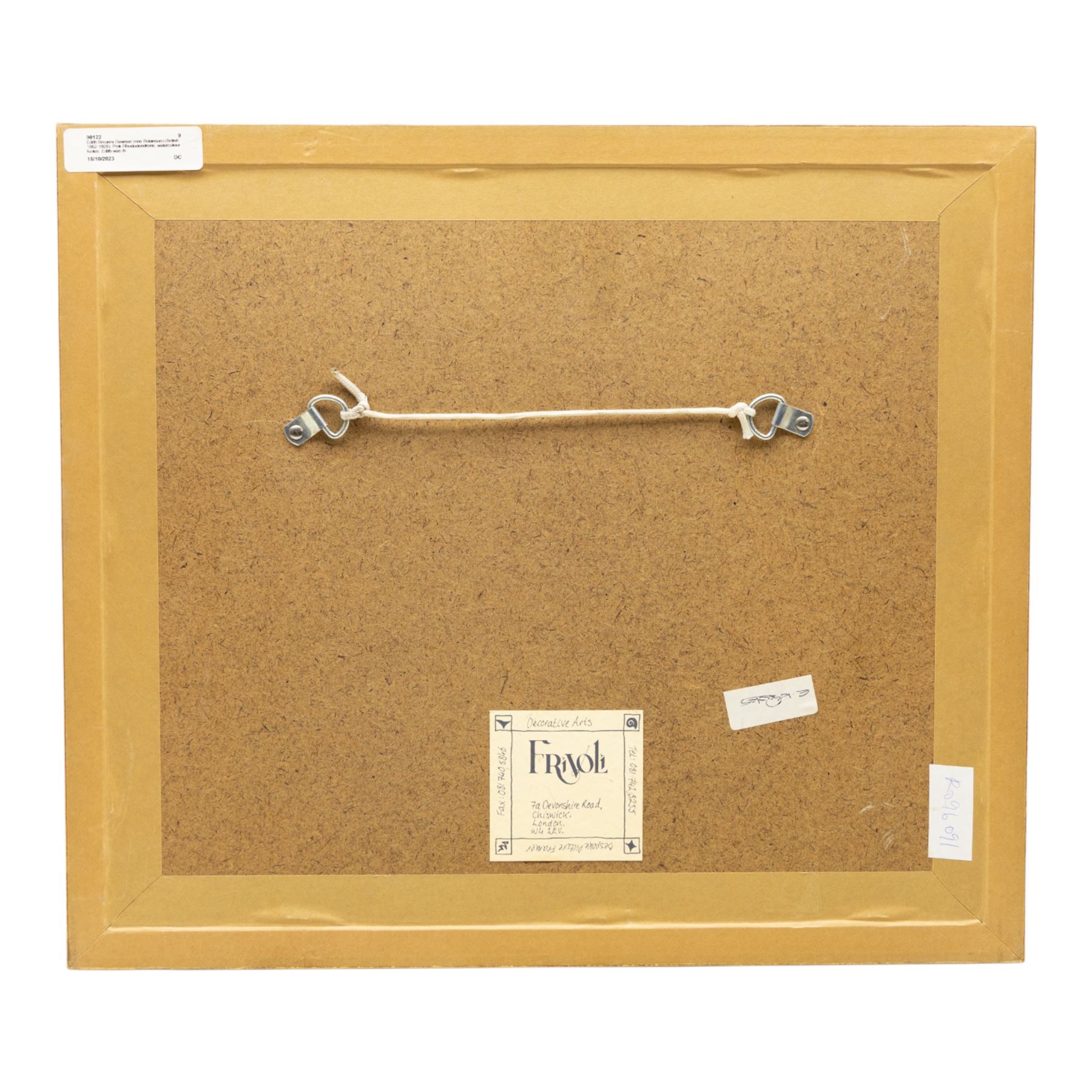 Edith Brearey Dawson | Still Life of Pink Rhododendrons | MutualArt