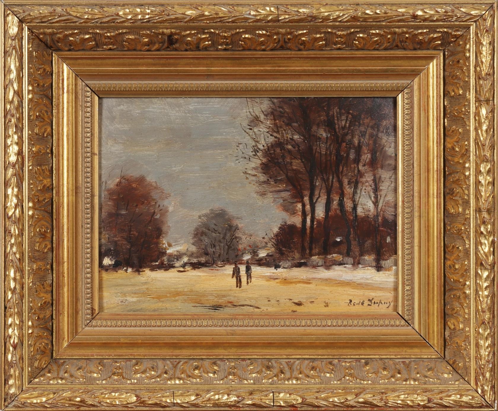 Rene Durey | Zimní krajina | MutualArt