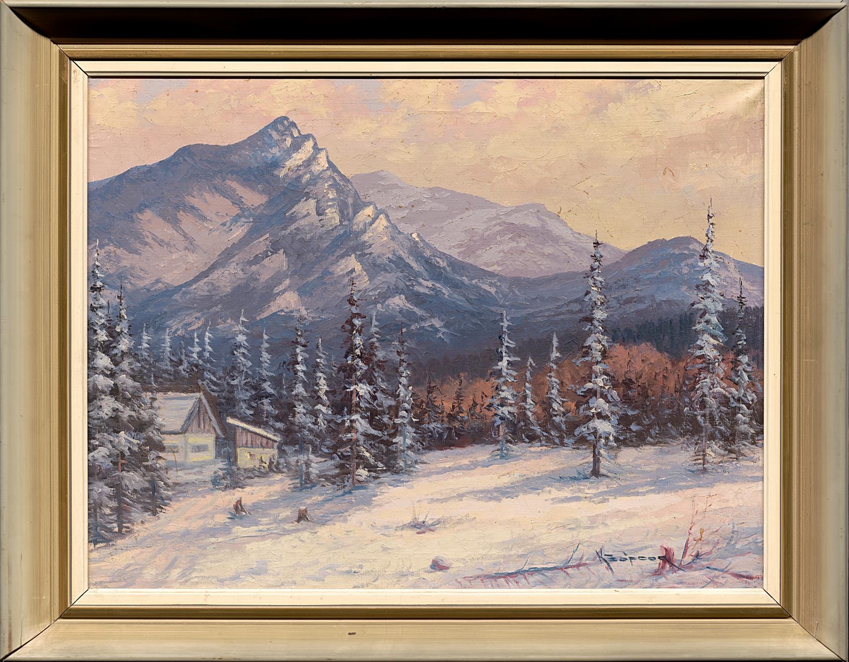 Karel Zapeca | Zima v horách | MutualArt